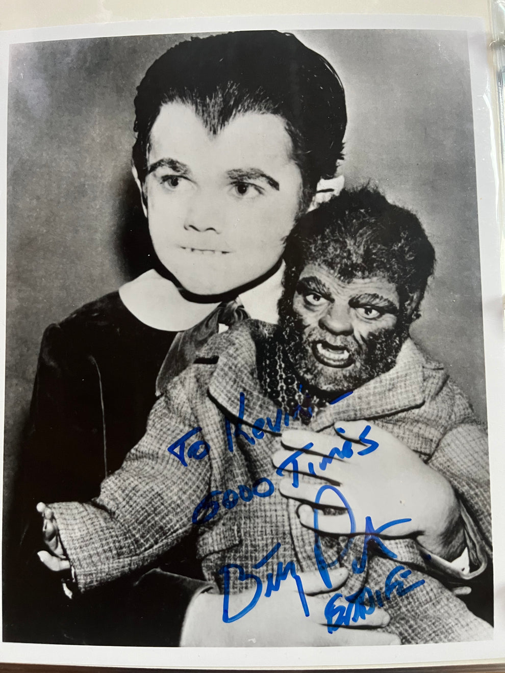 BUTCH PATRICK, The Munsters, autograph – Williamsburg Nostalgia Fest