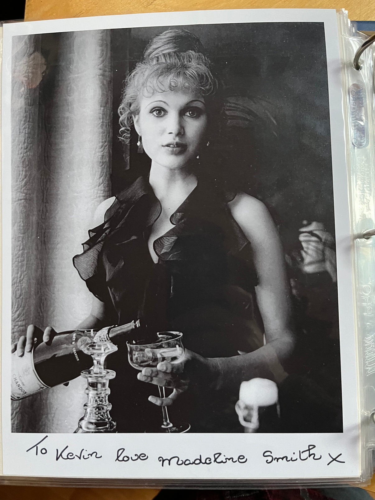 MADELINE SMITH, Hammer horror actress, autograph – Williamsburg ...