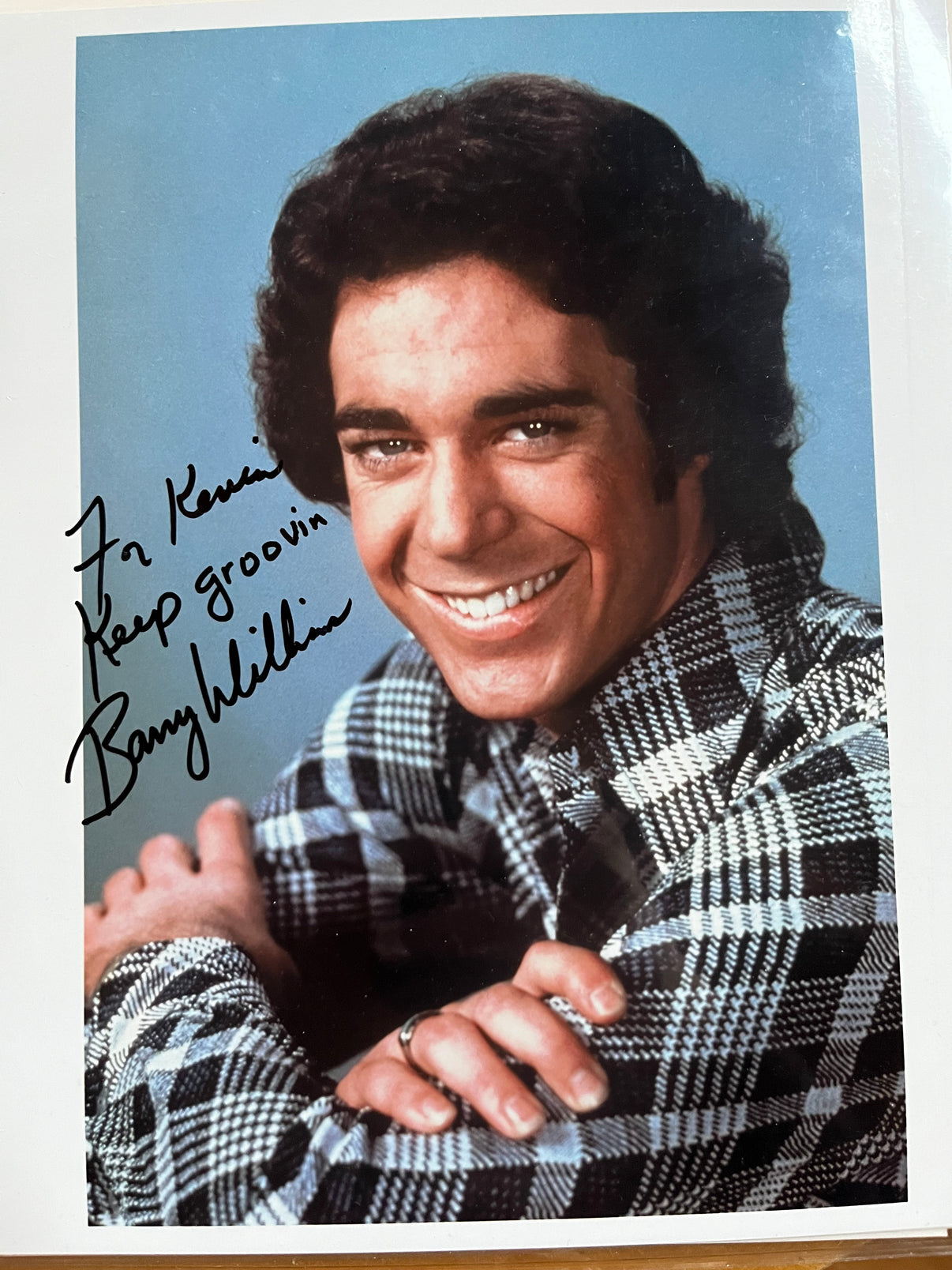 BARRY WILLIAMS, The Brady Bunch, autograph – Williamsburg Nostalgia Fest